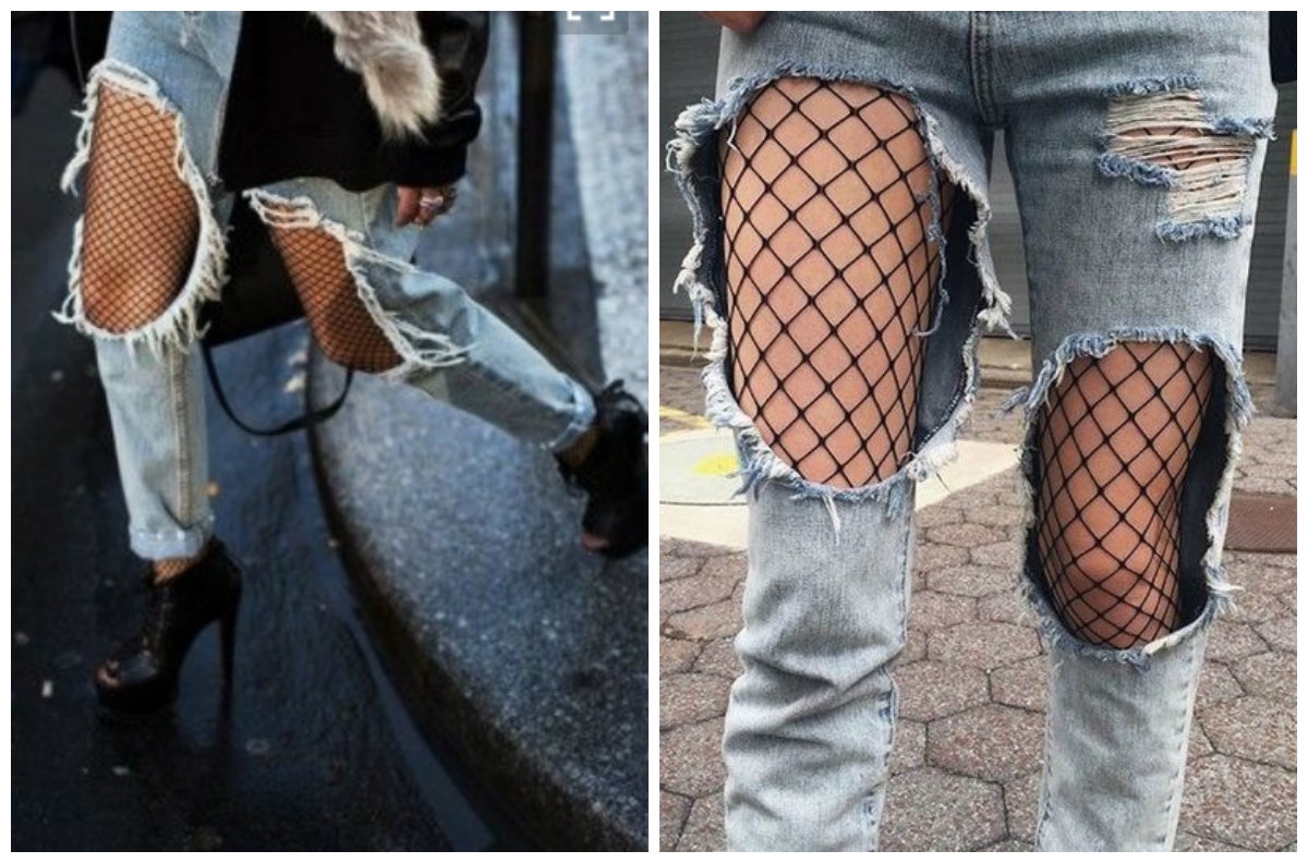 Meia arrastão… está voltando ficar na moda…você usaria? – Tudo Junto Aqui